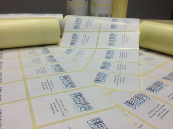 Medidas e Formas de Enrolar Etiquetas e Rótulos