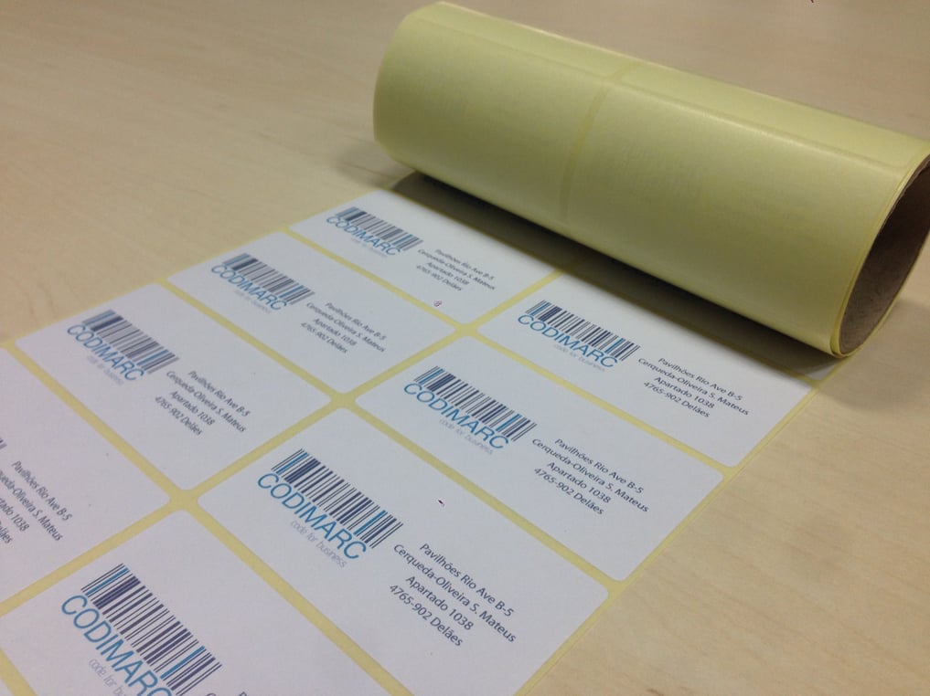 Medidas e Formas de Enrolar Etiquetas e Rótulos